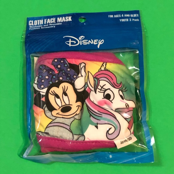 Disney | Accessories | Brand New Disney Cloth Face Mask For Kids | Poshmark